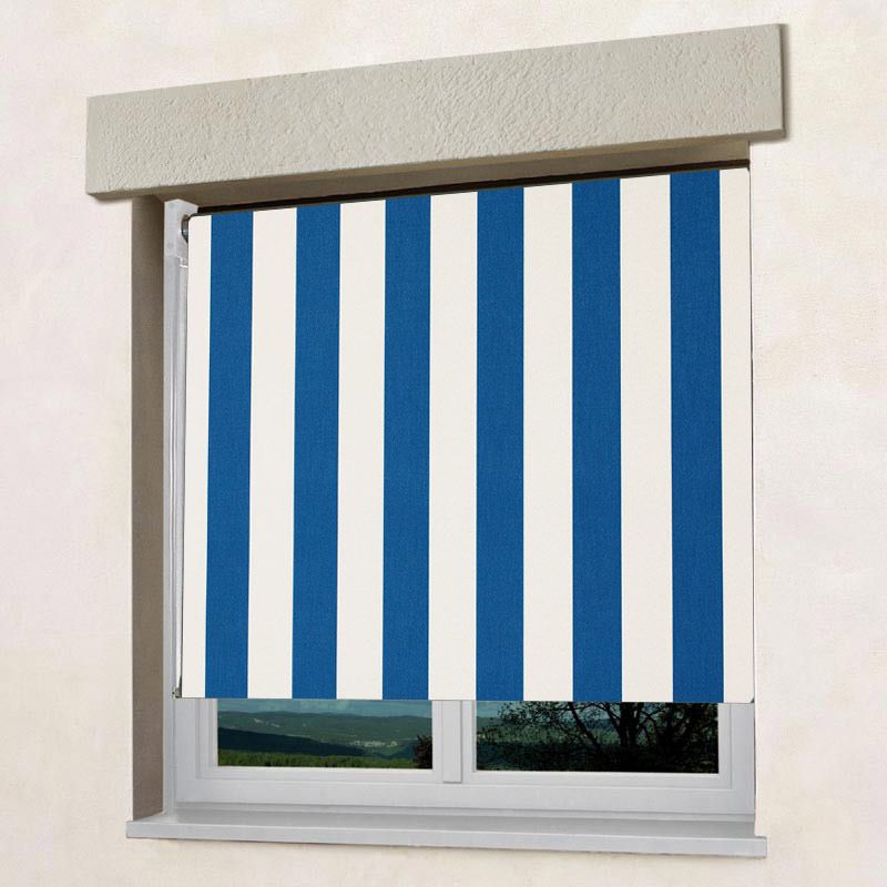 Store extérieur enrouleur manuel ou électrique avec ou sans guidage