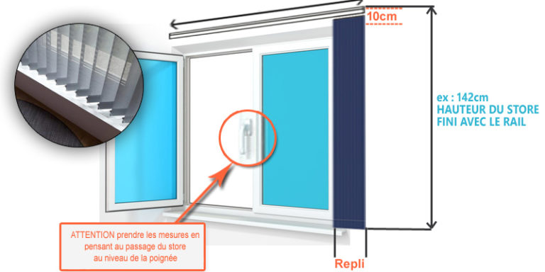 Comment prendre les mesures de votre store californien
